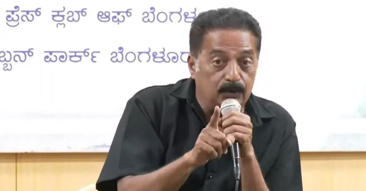 ‘Sold-Out Media’ remark was sarcasm, says Prakash Raj on questions over ...
