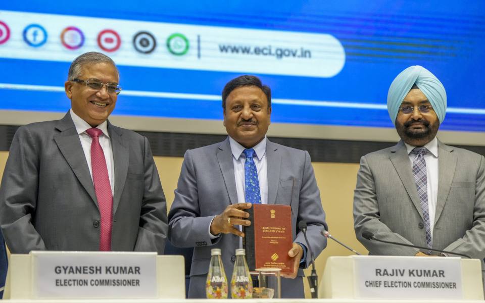 Gyanesh Kumar appointed as chief election commissioner