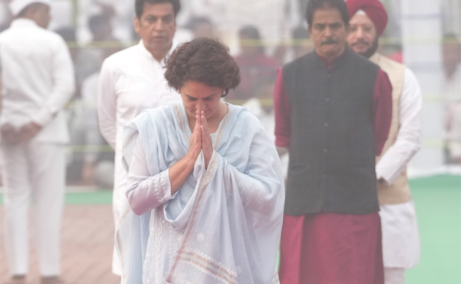 Was like entering gas chamber: Priyanka Gandhi on returning to Delhi ...